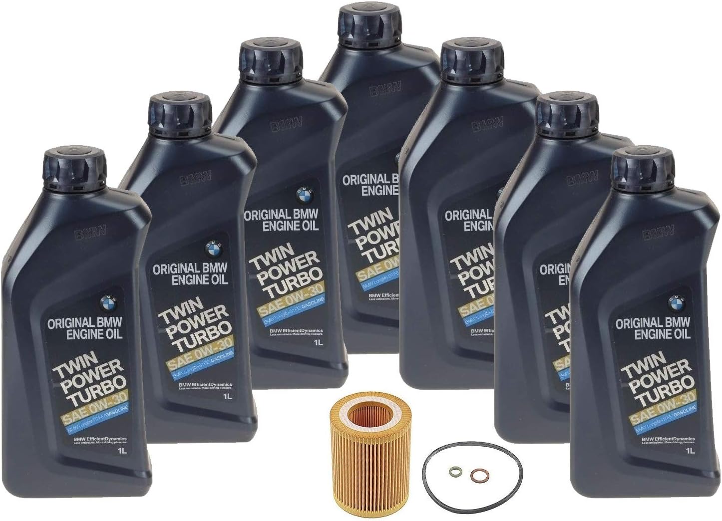 Amazon.com: Genuine 0W-30 Twin Power Turbo 7 Liter Oil Change Kit For ...