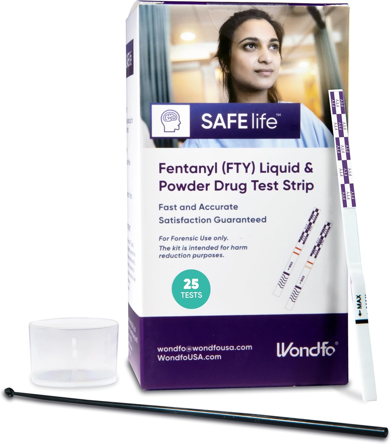 Amazon.com: SAFE LIFE Fentanyl Test Strips for Powder, Liquid & Pills ...