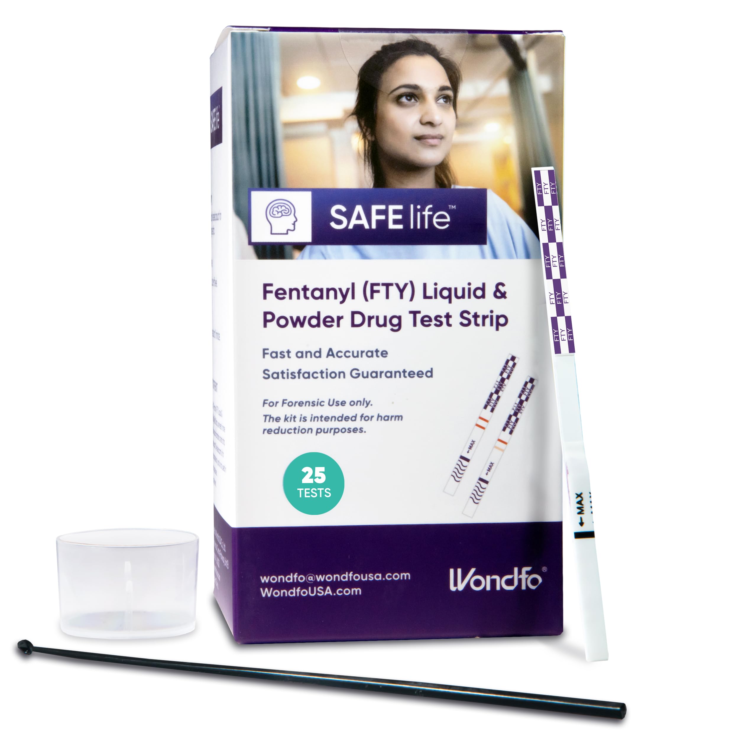 Safe Life Fentanyl Test Strips for Liquid, Pills, Powder - Fentanyl ...
