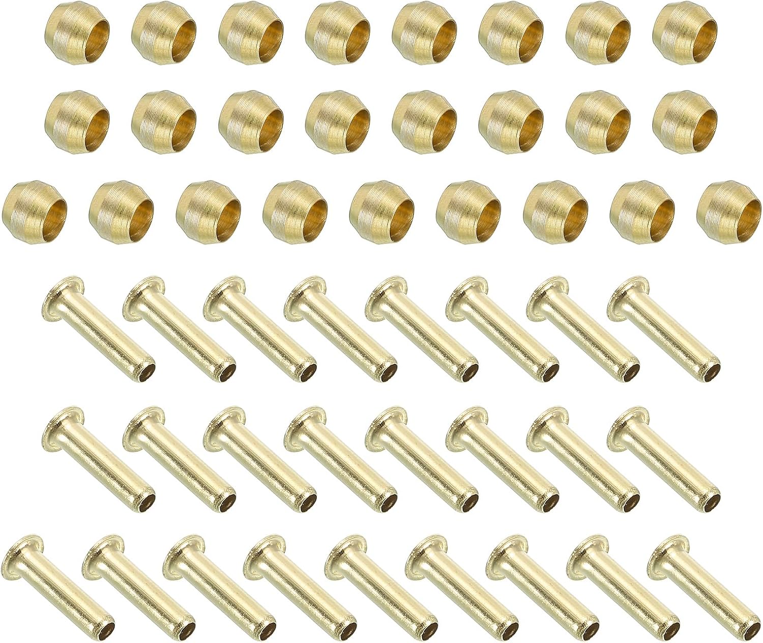 Amazon.com: PATIKIL 4mm Tube ID Compression Assortment Kit, 25 Set ...