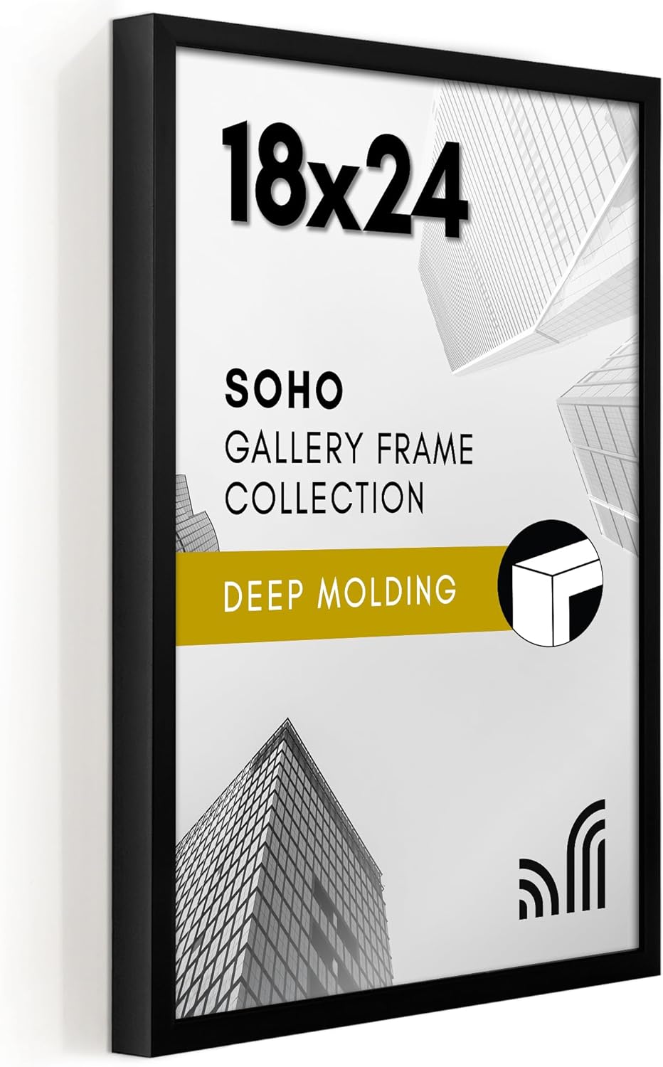 Amazon.com - Americanflat 18x24 Poster Frame with Polished Plexiglass ...