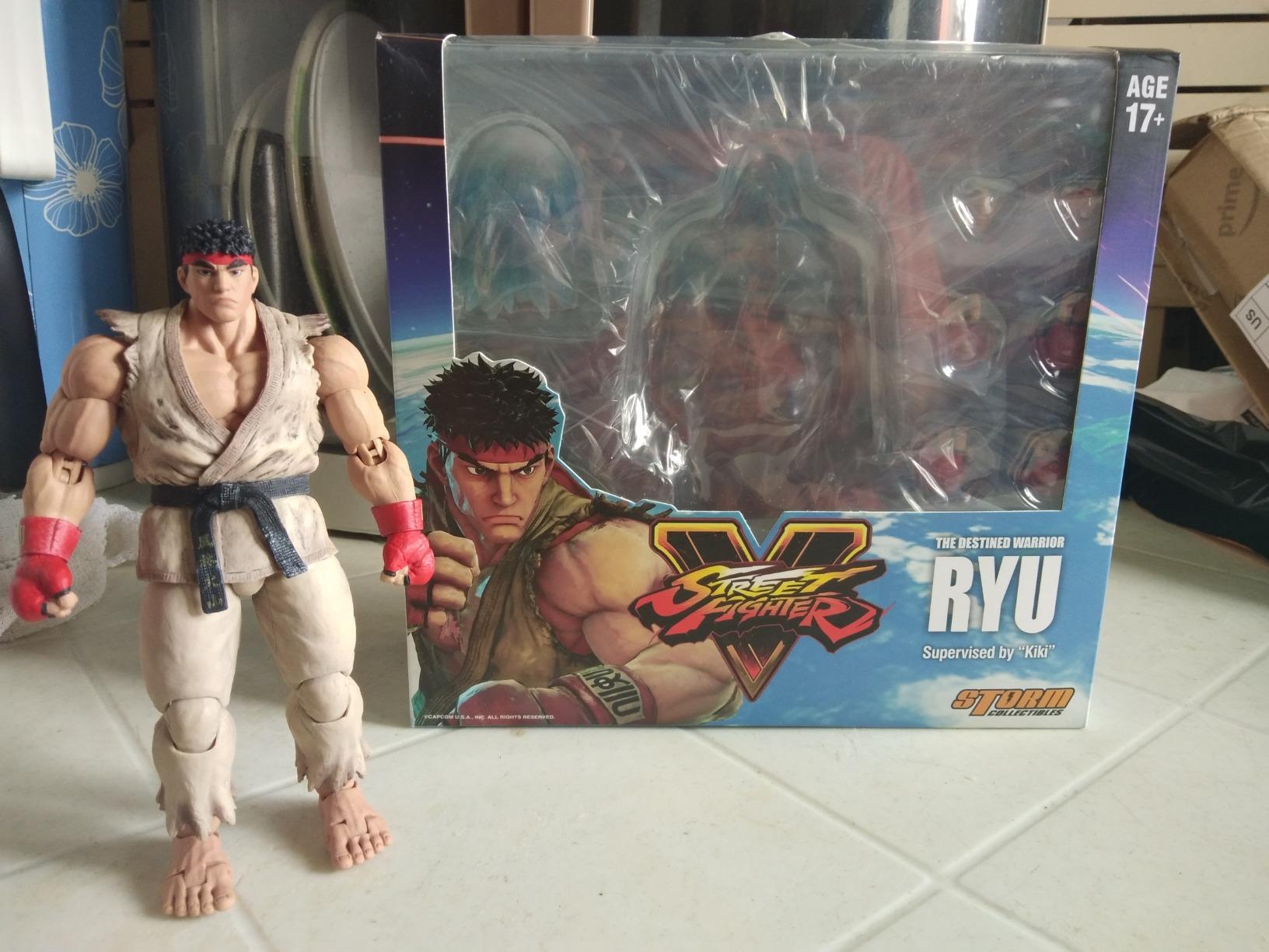 Amazon.com: Storm Collectibles 1/12 Ryu Street Fighter V Action Figure ...