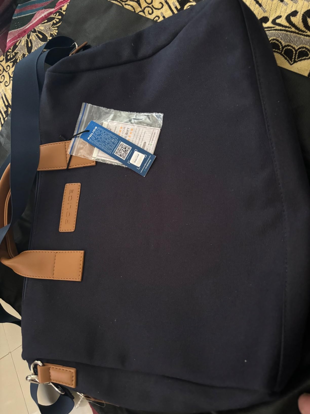 Buy Police Men's Celestral 15" Laptop Briefcase For Official & Casual ...
