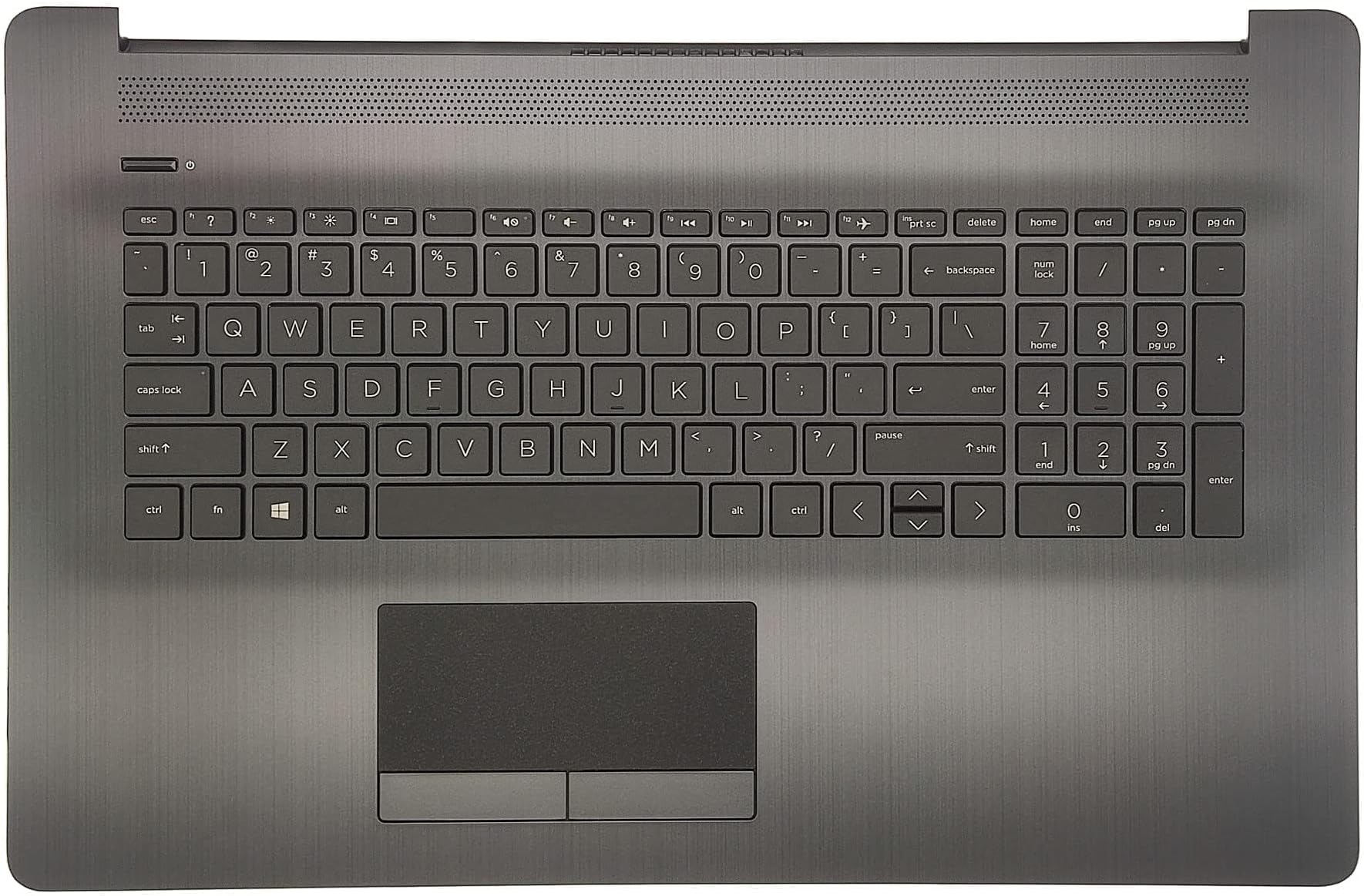 Amazon.com: Jxjslp Replacement Upper Case Palmrest for HP 17-by 17-ca ...