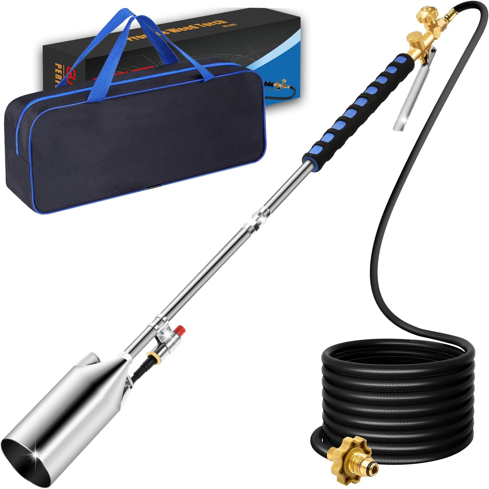 Amazon.com: Propane Torch Weed Burner Kit, ETOOLAB Weed Torch Output ...