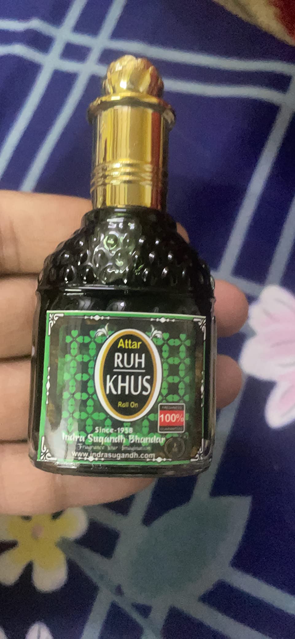 Buy INDRA SUGANDH BHANDAR Attar For Men|Women Ruh Khus|Vetiver Original Bapka Processsed Long ...