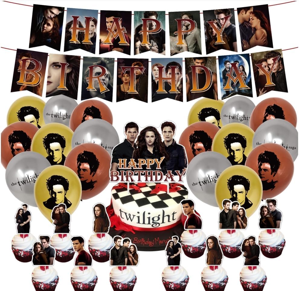Amazon.com: Twilight Movie Birthday Party Supplies - Twilight Movie ...
