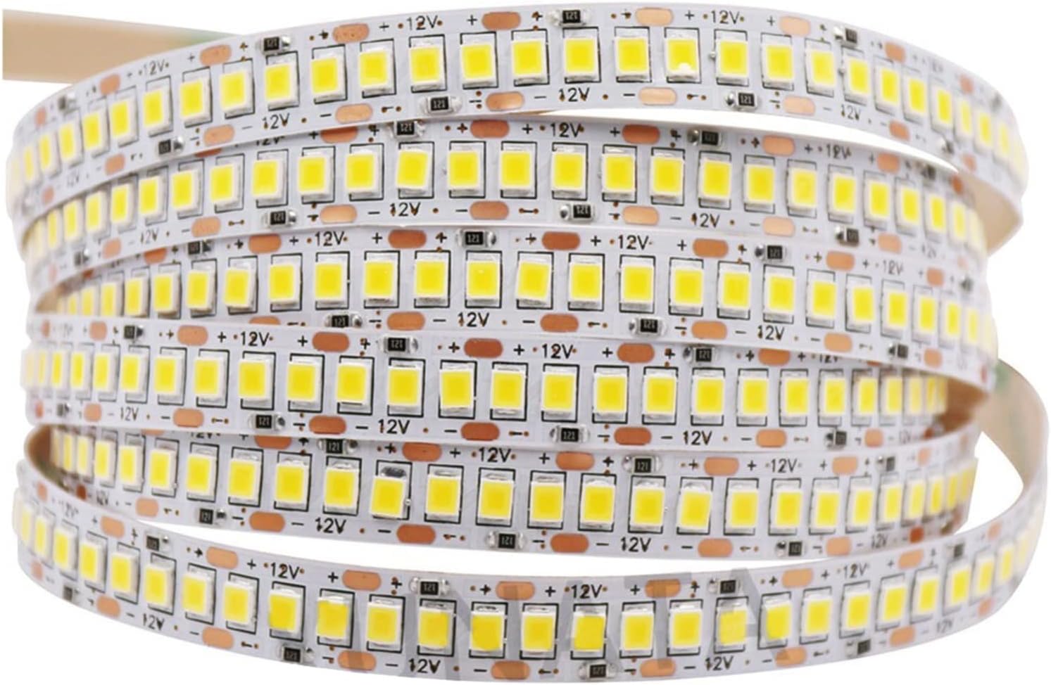 Amazon.com: MENTCH DC 5V 12V 24V 2835 Led Strip 5m 300 600 2400 Led Pixels Tape SMD 3528 ...