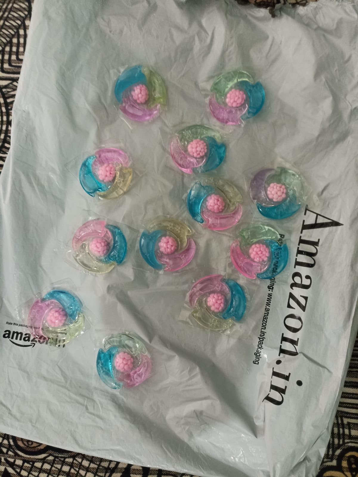 SHOPONIL 50Pcs of 4 in 1 laundry pods for washing machine suitable for ...