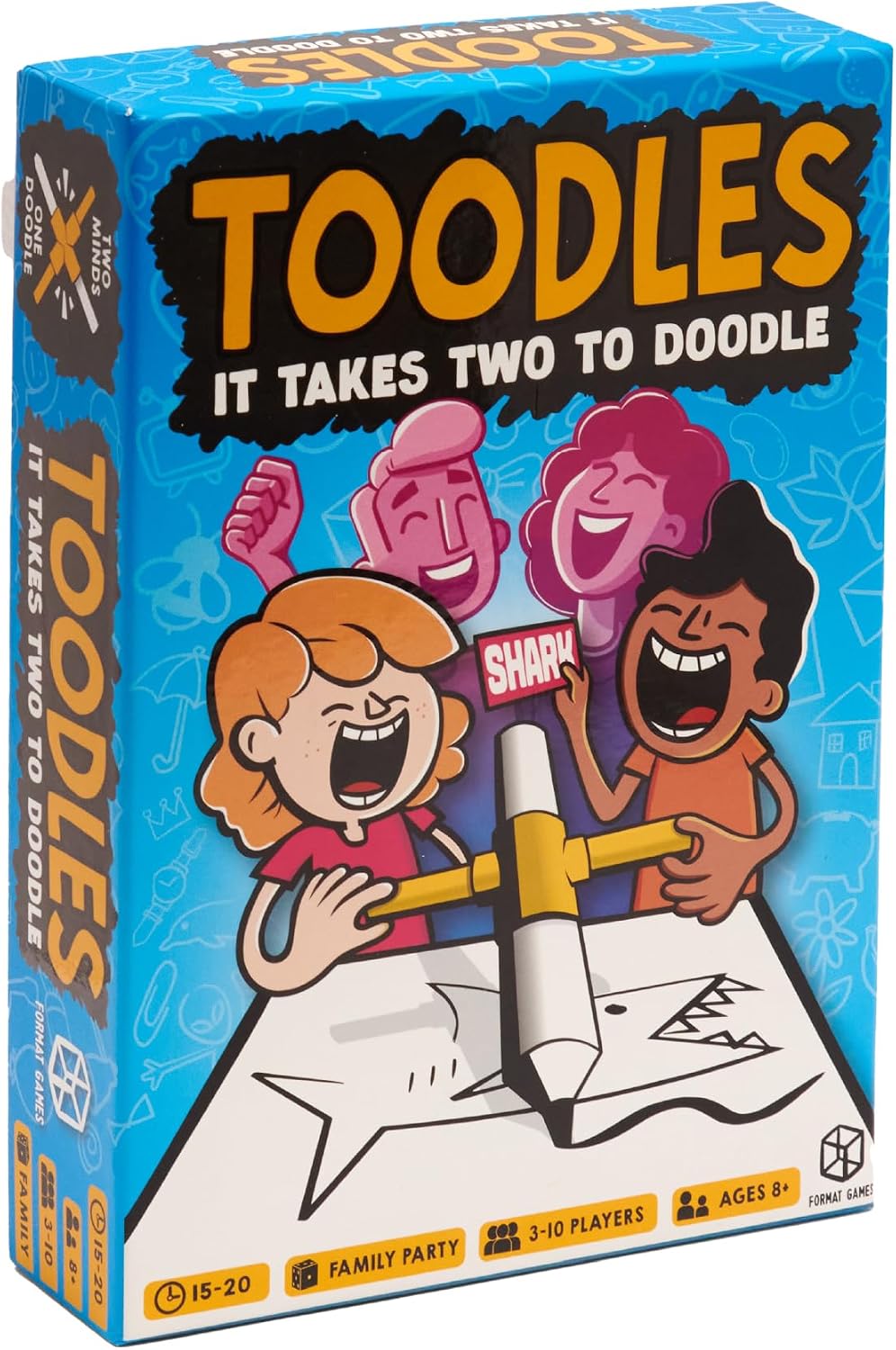 Format Games | Toodles | Family Party Game | Ages 8 Plus | 3-10 Players ...