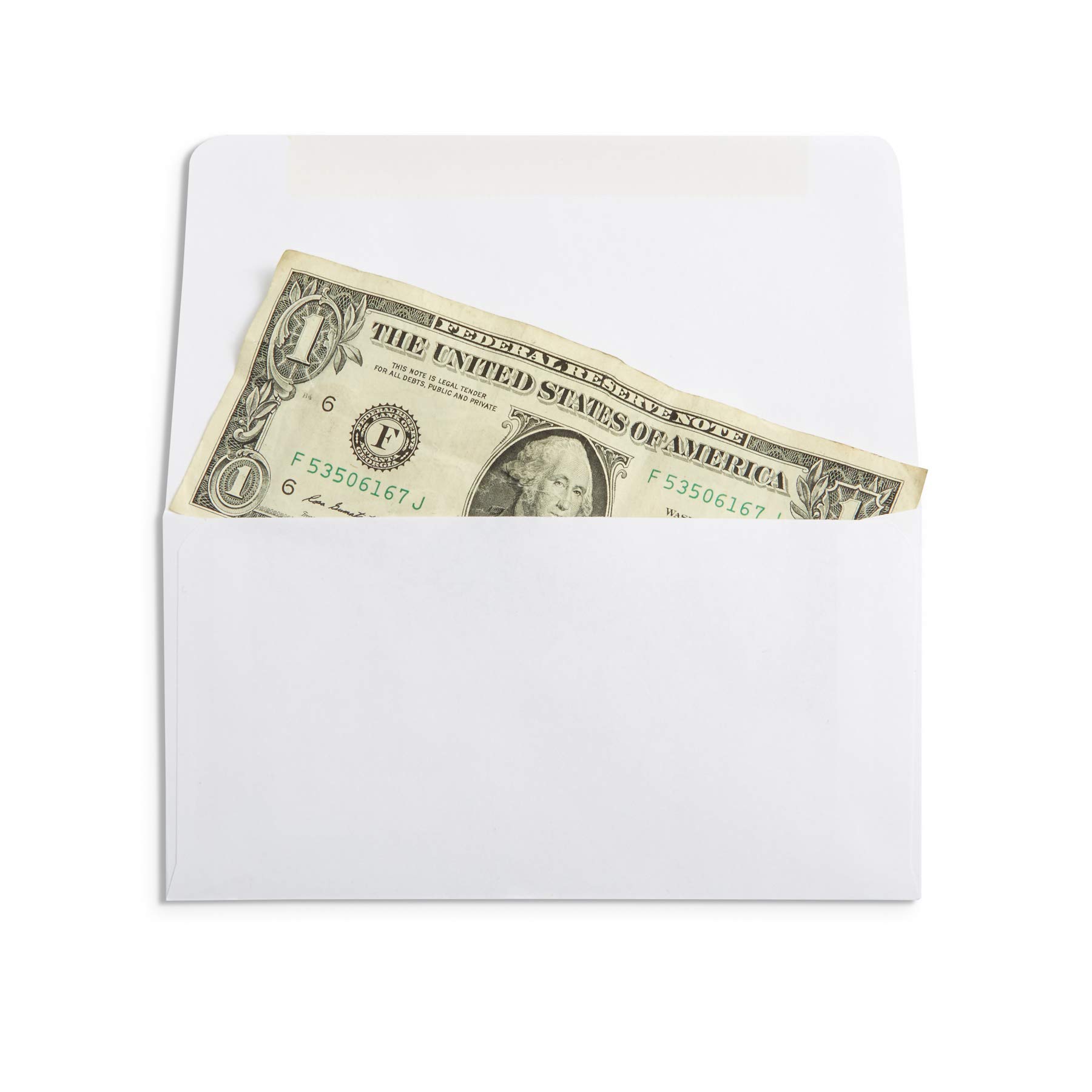 Blue Summit Supplies 500 #6 3/4 Remittance Envelopes with Gummed Seal ...