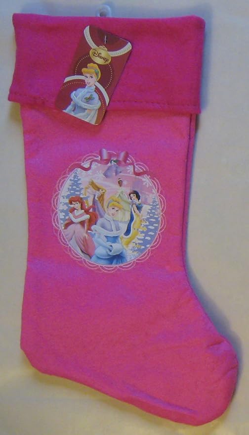 Amazon.com: Disney Princess Christmas Stocking 16" : Home & Kitchen