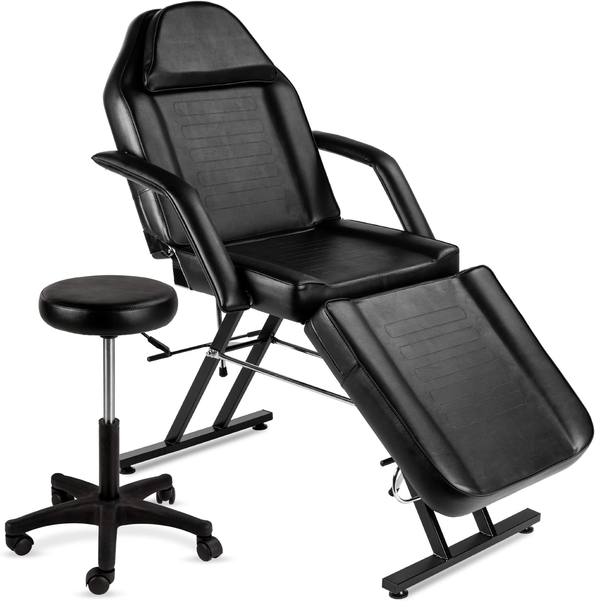 Amazon.com: V VDLONSY Facial Chair with Wheel Tattoo Chair for Client ...