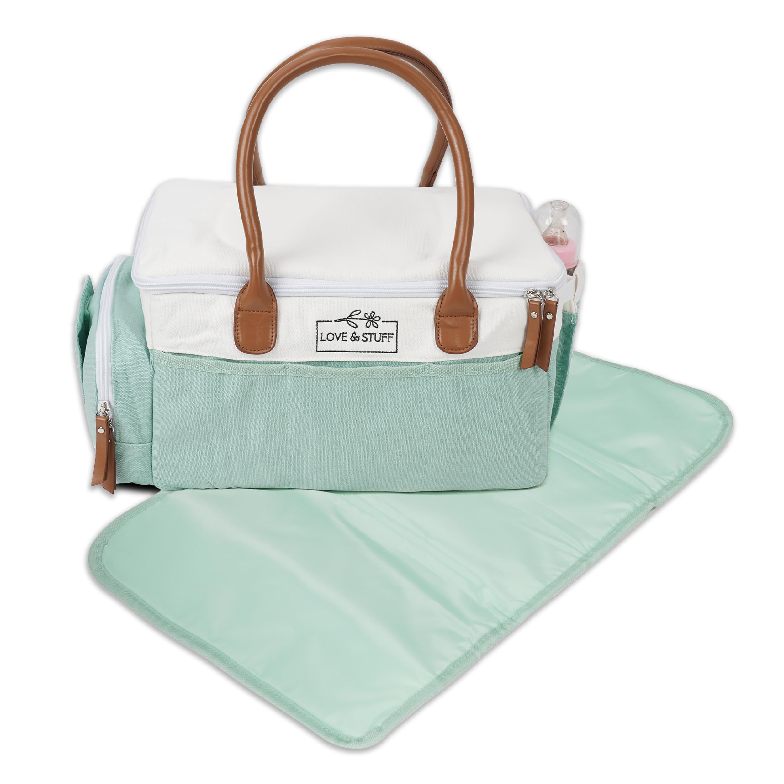 Amazon.com : Diaper Caddy | Diaper Caddy Organizer | Waterproof and ...