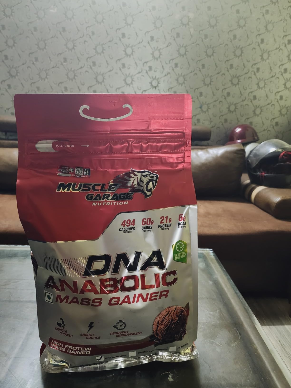 Muscle Garage DNA Anabolic High Protein Powder Mass Weight Gainer ...