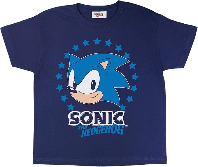 Sonic The Hedgehog Sonic Stars Boys T-Shirt | Official Merchandise ...