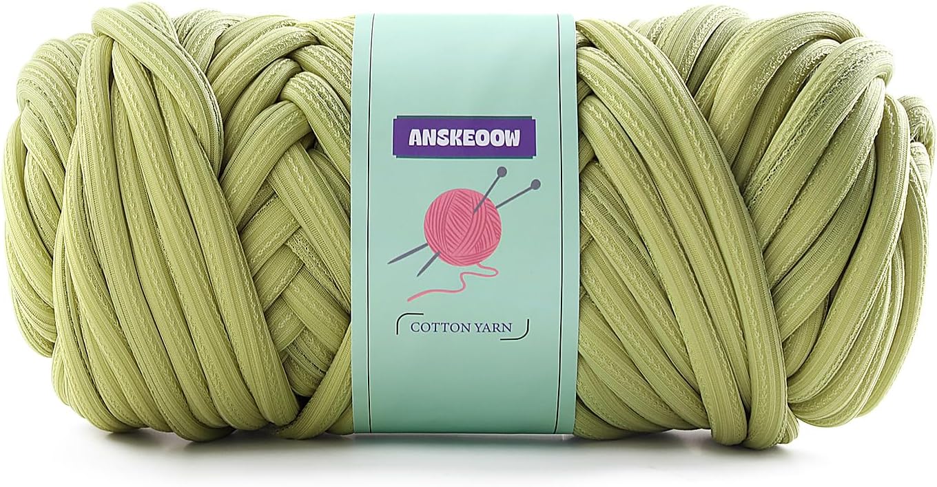 Amazon.com: LEREATI Thick Chunky Yarn for Arm Knitting Jumbo Tube Yarn ...
