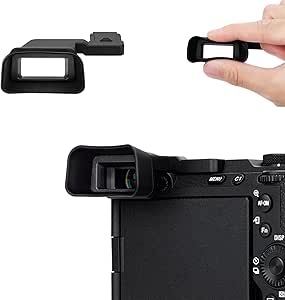 KIWIFOTOS Camera Extended Eyecup Eyepiece for SONY A7CII A7CR Camera, Alpha 7CII 7CR Viewfinder ...
