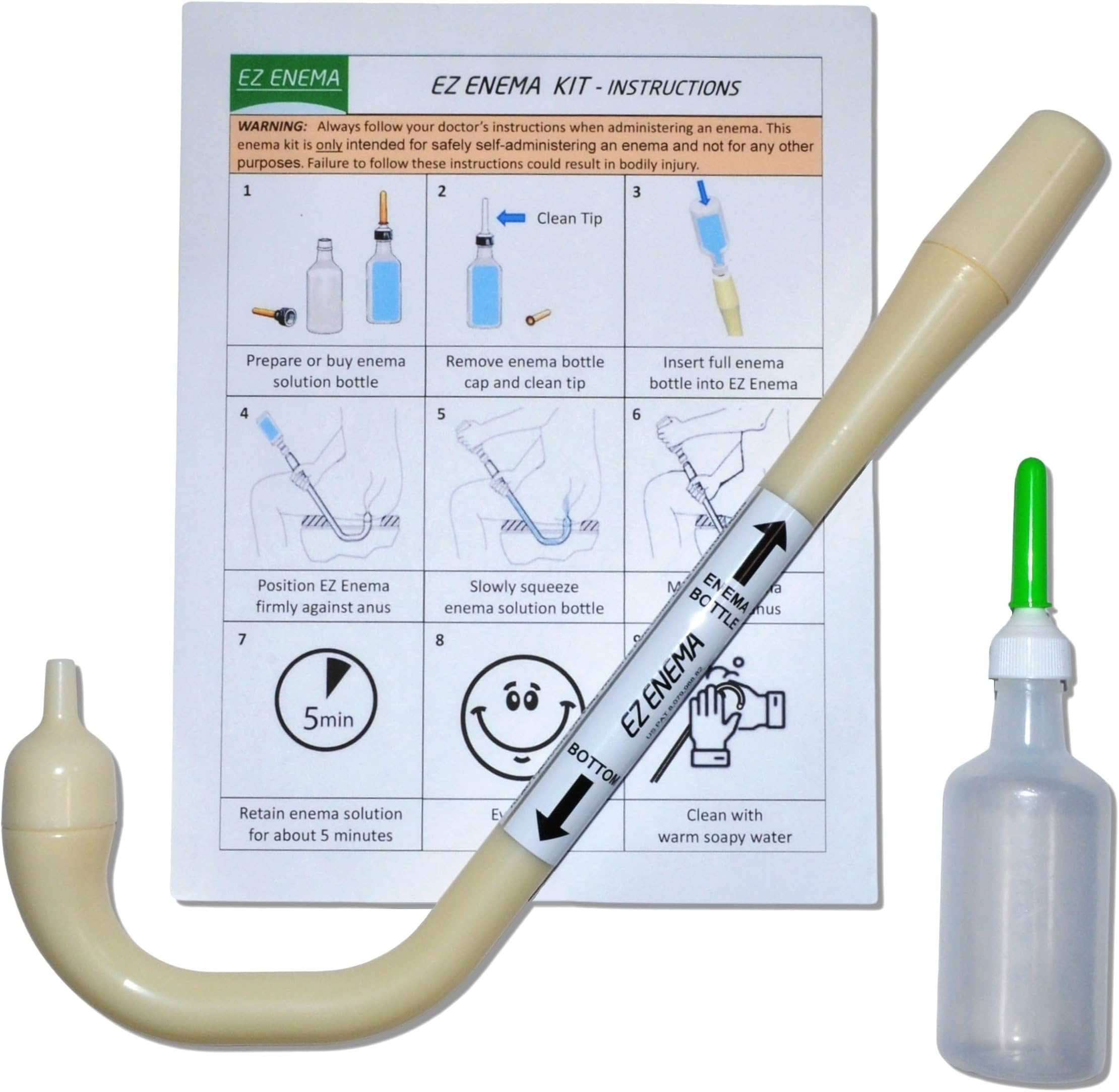 Amazon.com: Easy Enema Kit - No Matter How You Spell Enema (anema ...