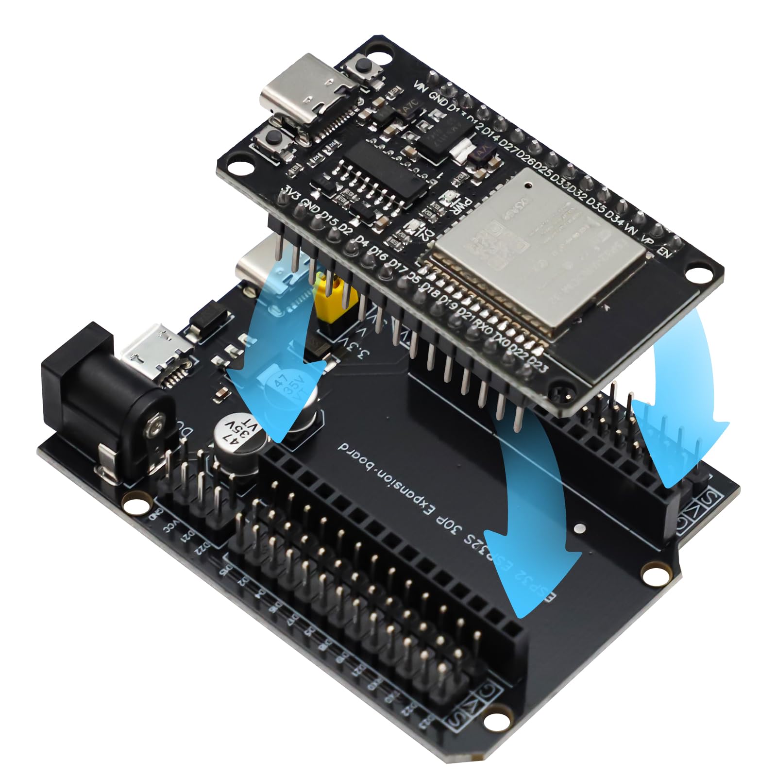 Esp32 Devkit V1 De 30 Pines Con Wifi Y Bluetooth
