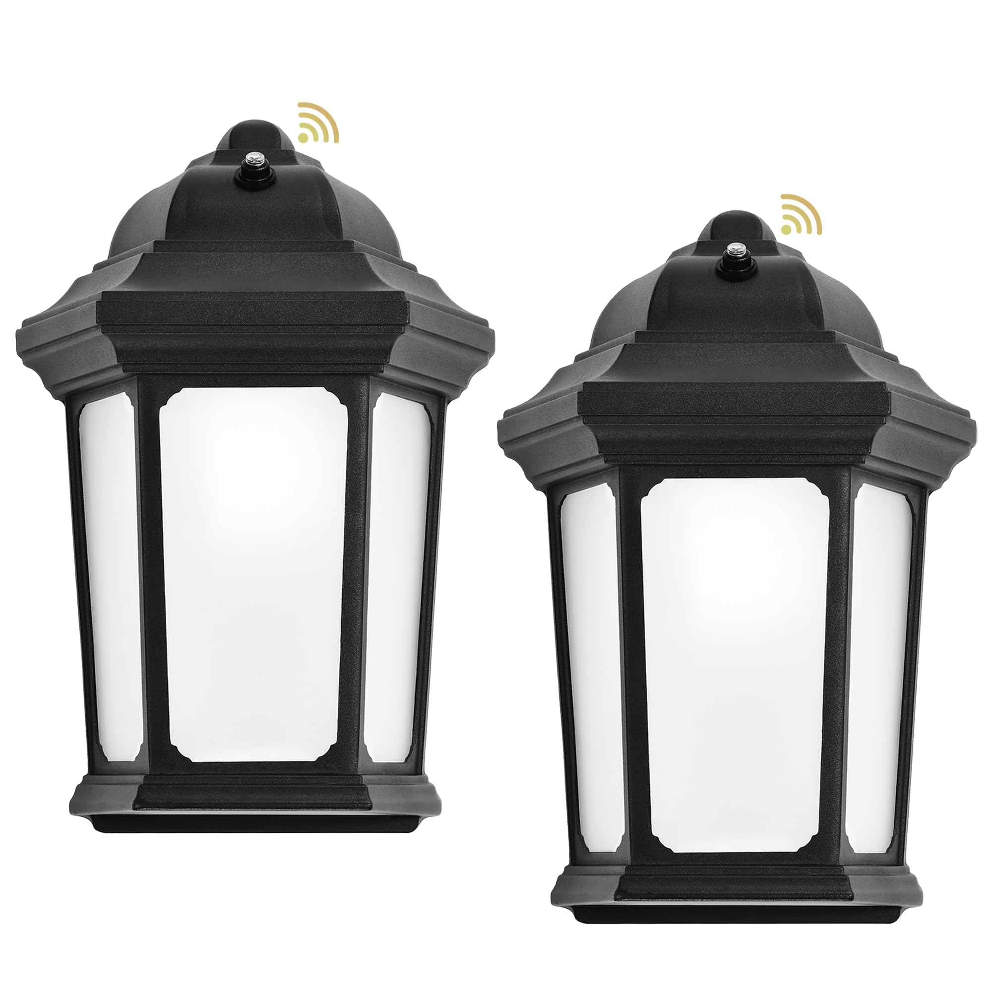 Edvivi Outdoor Wall Lights Exterior, LED Dusk to Dawn Outdoor Lighting ...