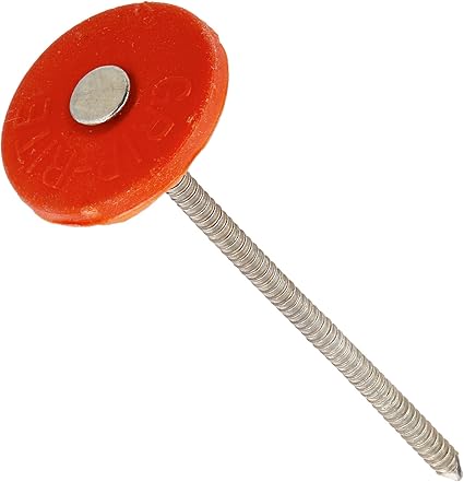 Amazon.com: Grip Rite 3PRCAP1 1.150 lb Electro Galvanized Round Plastic ...