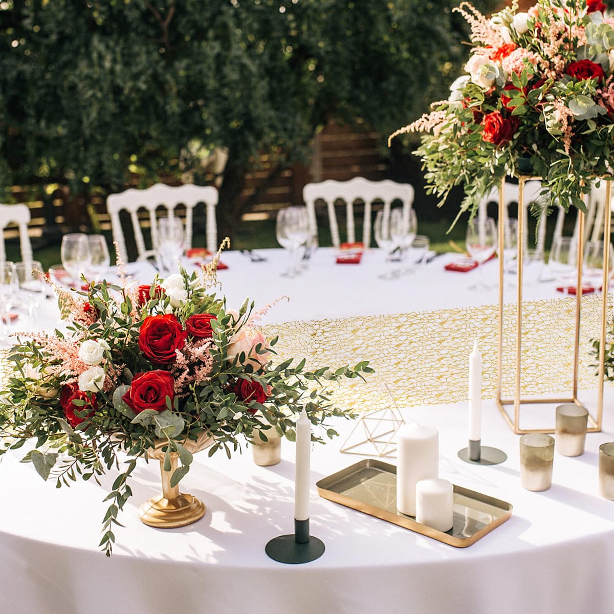 Mesh Ribbon Table Arrangements Creative Ways To Use Deco Mesh Ribbon