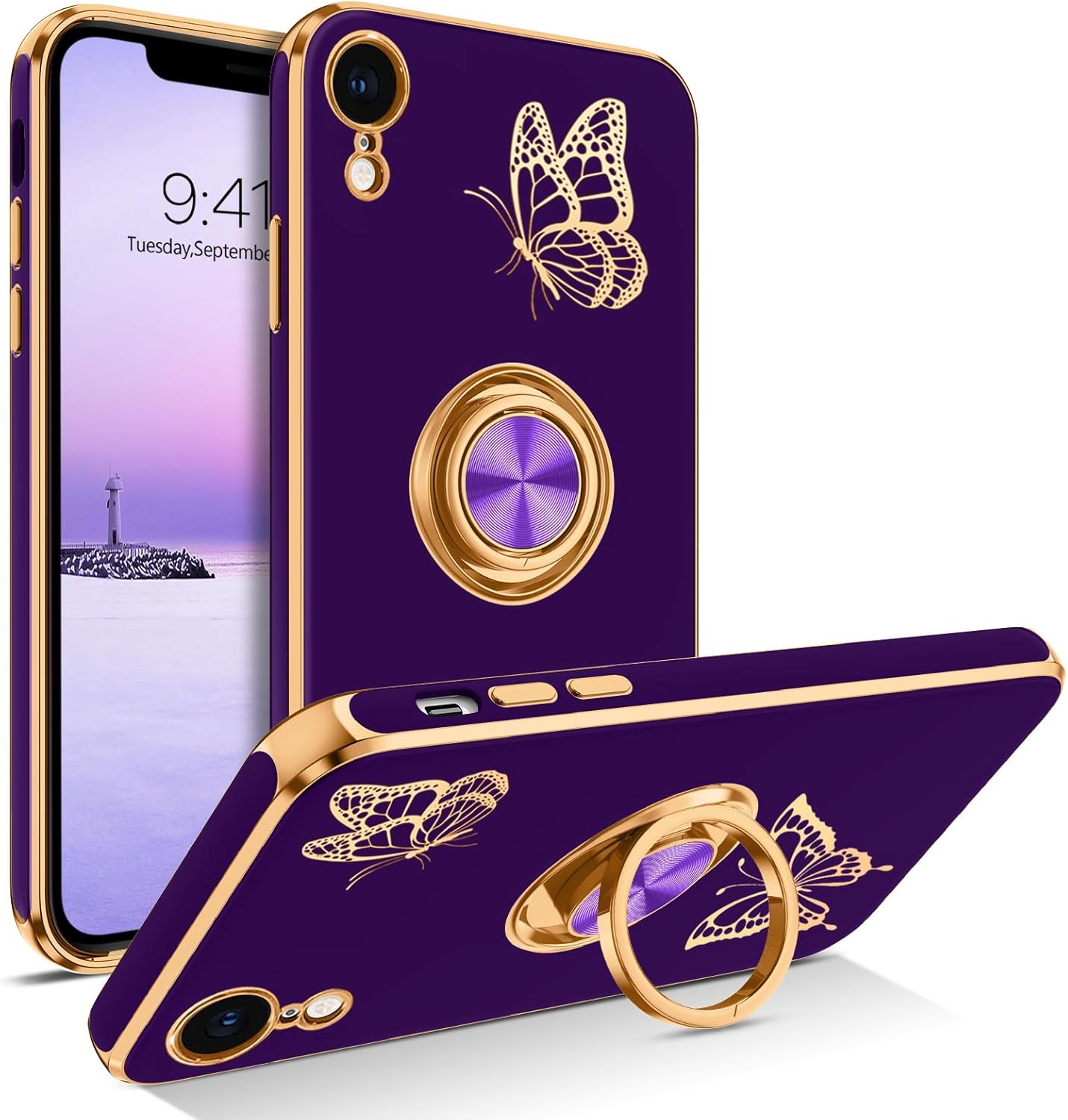 Amazon.com: BENTOBEN for iPhone XR Case, Phone Case iPhone XR, Slim Fit ...
