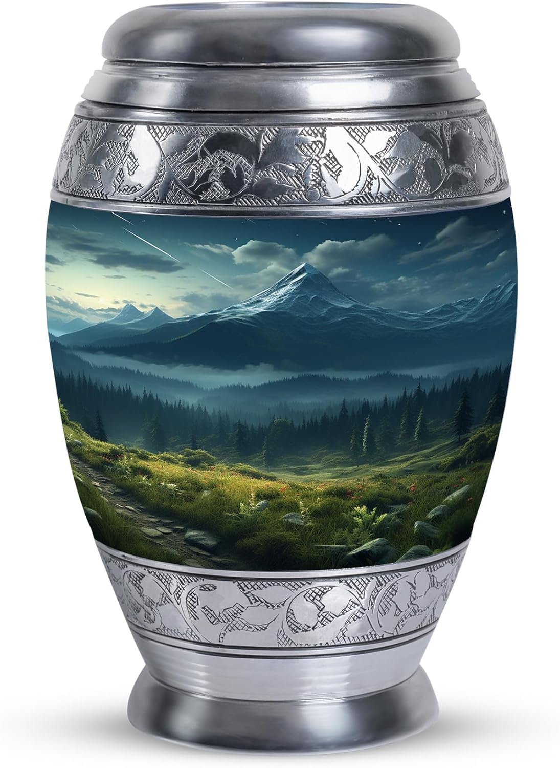 Amazon.com: KARYLIZ Starry Night Mountain Urns for Human Ashes Adult ...