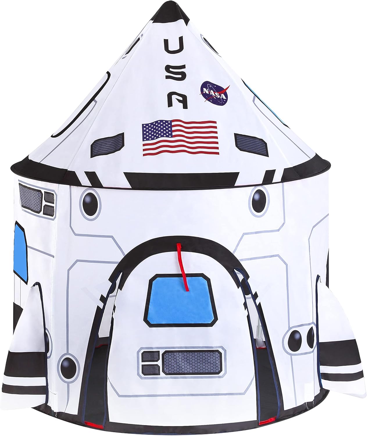 Amazon.com: JOYIN Rocket Ship Play Tent Pop up Play Tent Kids Indoor ...