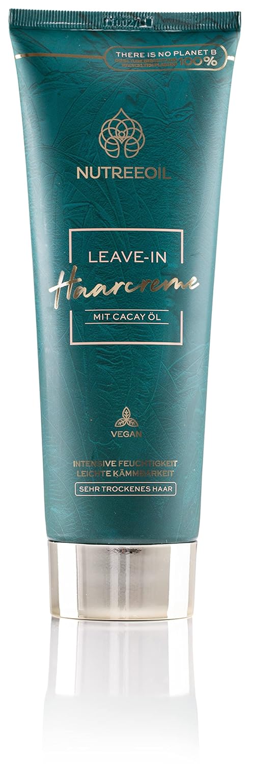 NUTREEOIL Leave-In Haarcreme 200ml | Für Locken und glattes Haar | Mit ...