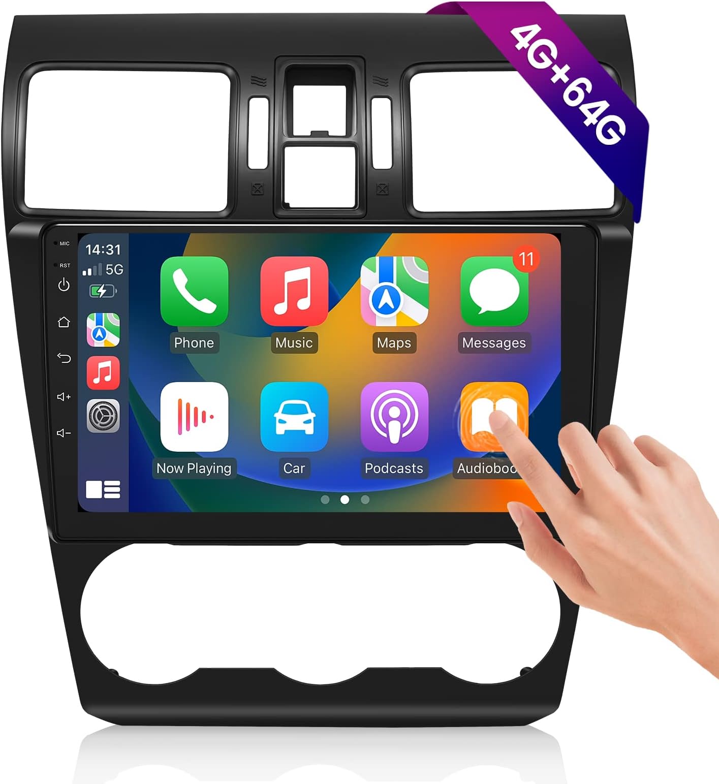 Amazon.com: Car Radio Stereo Android 12 for Subaru Forester WRX Impreza ...