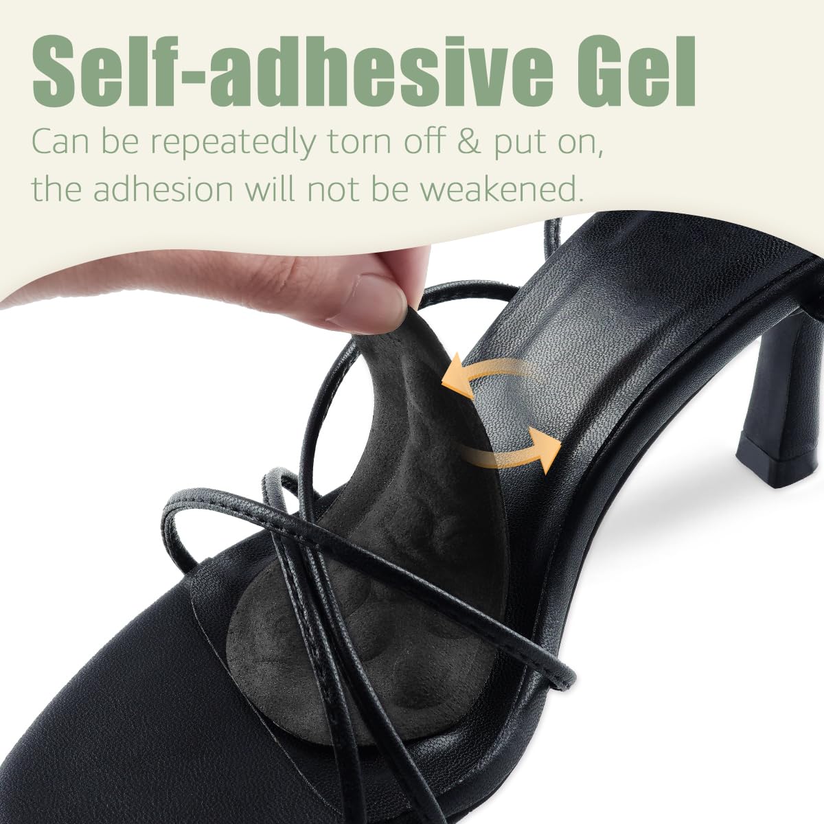 Snapklik.com : Skyfoot Arch Support Shoe Inserts, Massage Gel Arch Pads ...