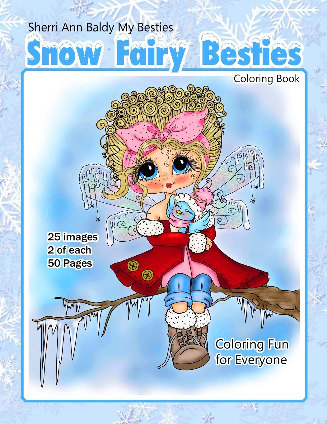 Snow Fairy Coloring Pages