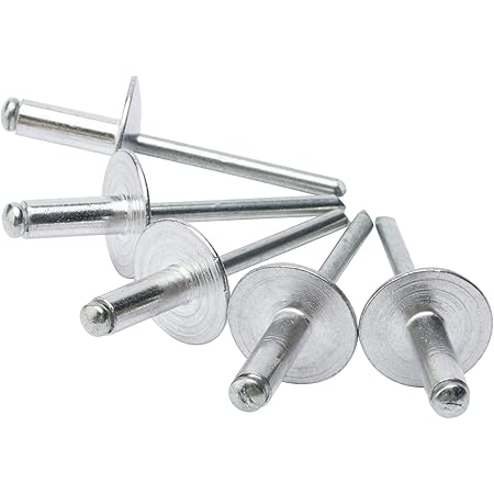 Amazon.com: ISPINNER 50pcs 3/16" x 1" Large Flange Aluminum Blind ...