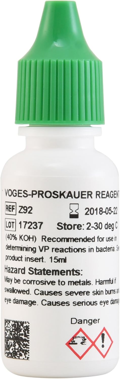 Amazon.com: Voges-Proskauer Reagent B, VP-B, KOH 40 percent, 15ml ...