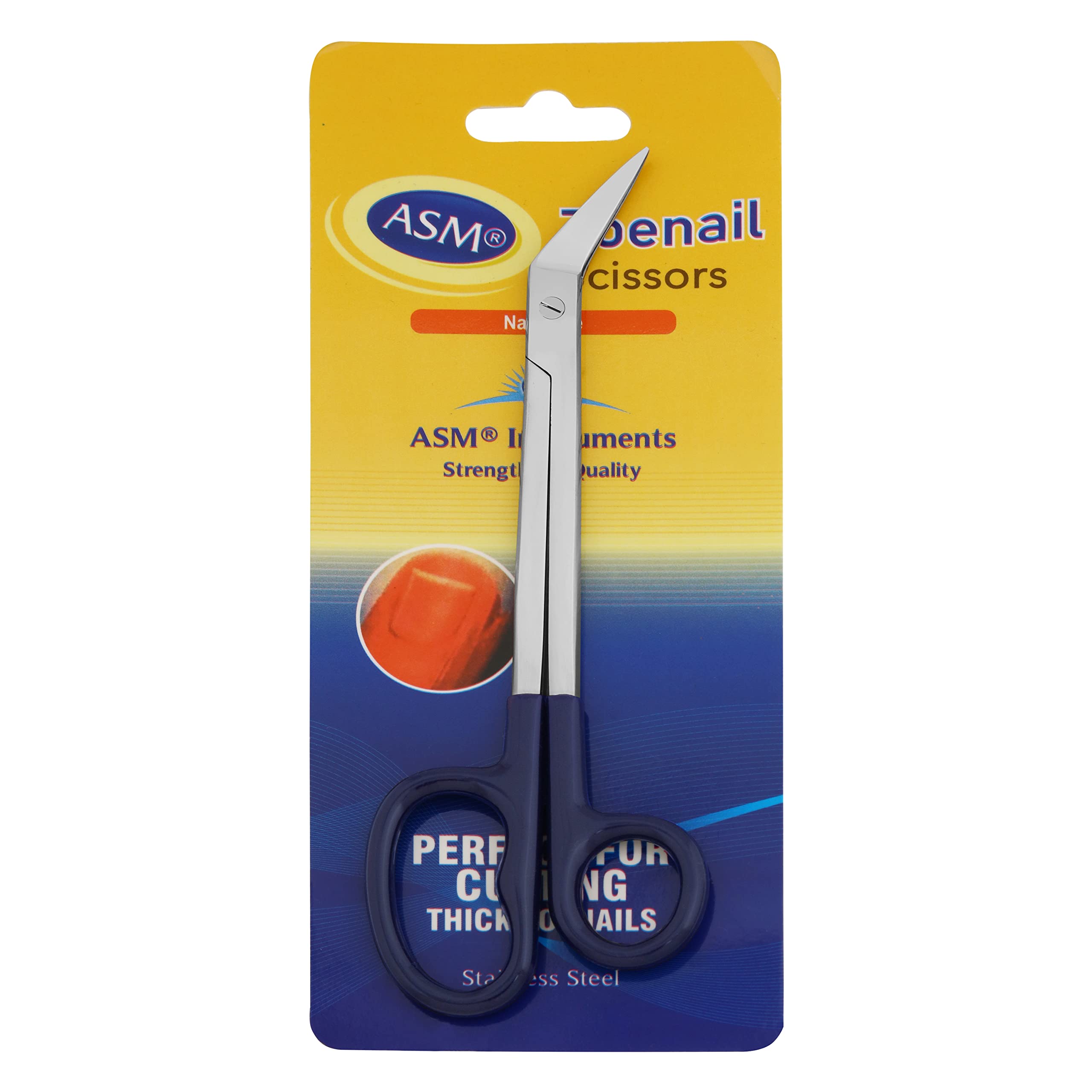 Extra Long Handle Toenail Scissors Clippers Cutter Thick Toe Nails ...