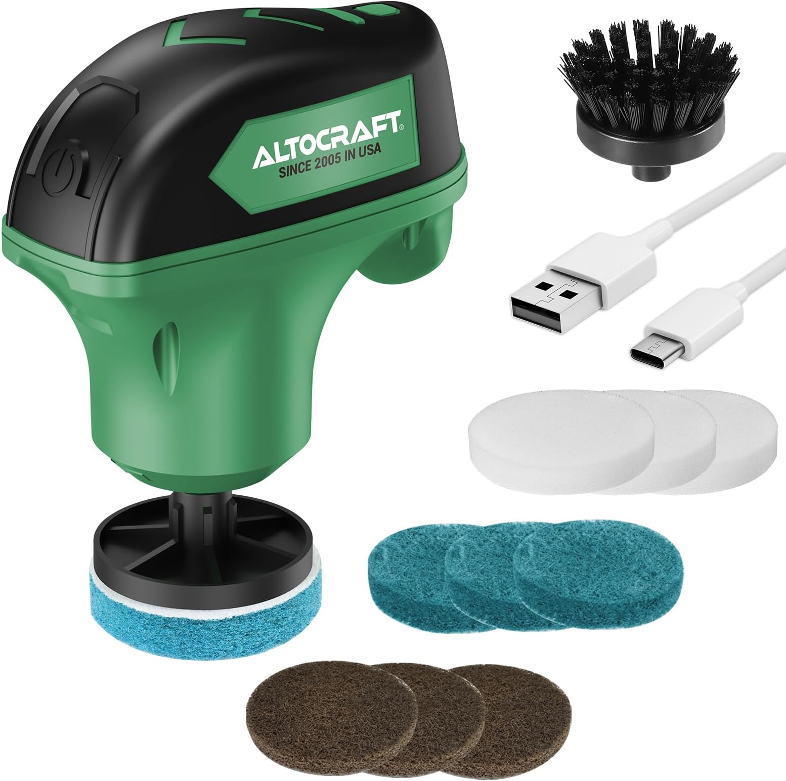 Amazon.com: Electric Cleaning Brush Set,Portable Electric Spin Scrubber ...