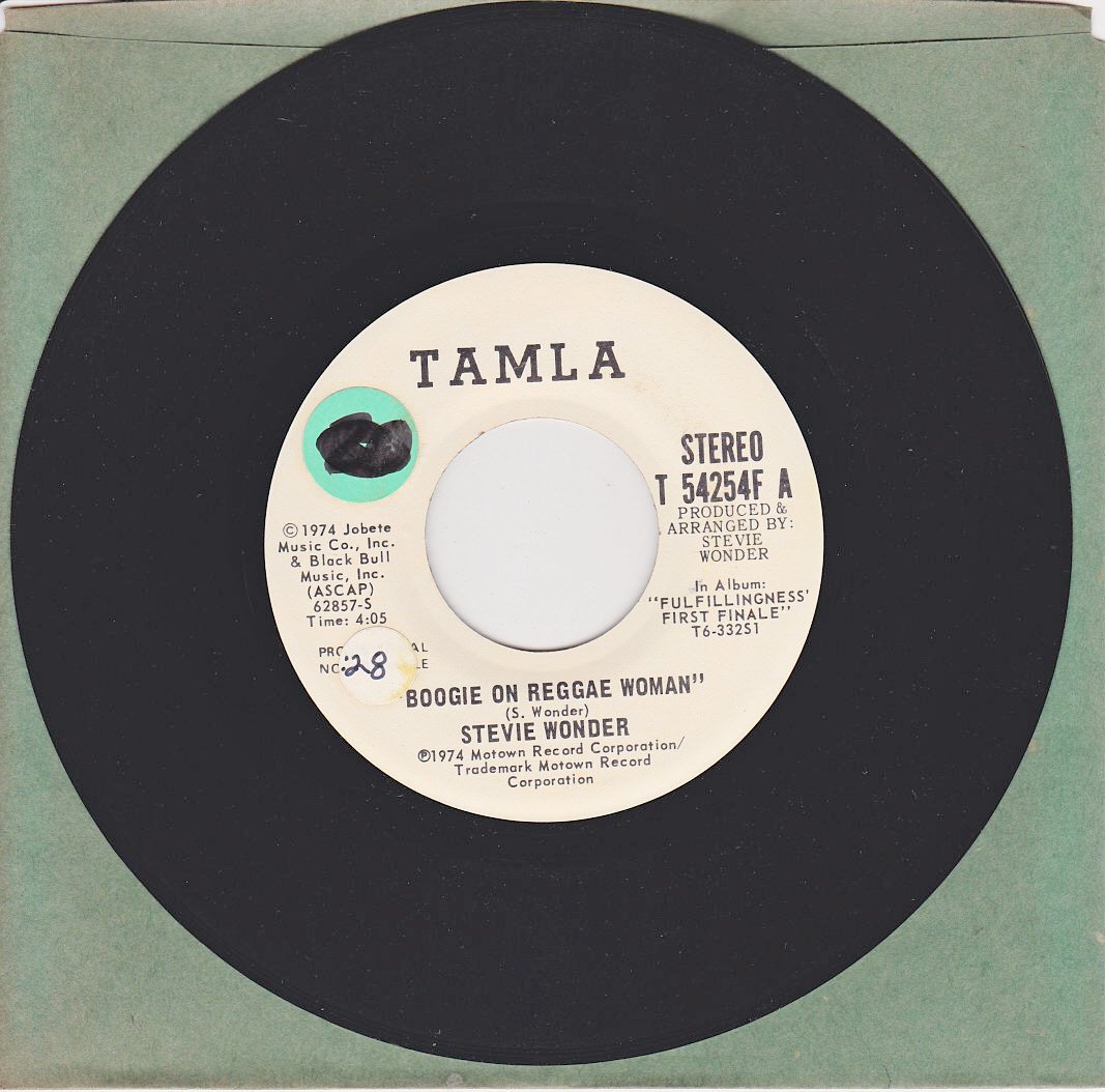 Stevie Wonder - Stevie Wonder: Boogie On Reggae Woman (4:05 Stereo ...
