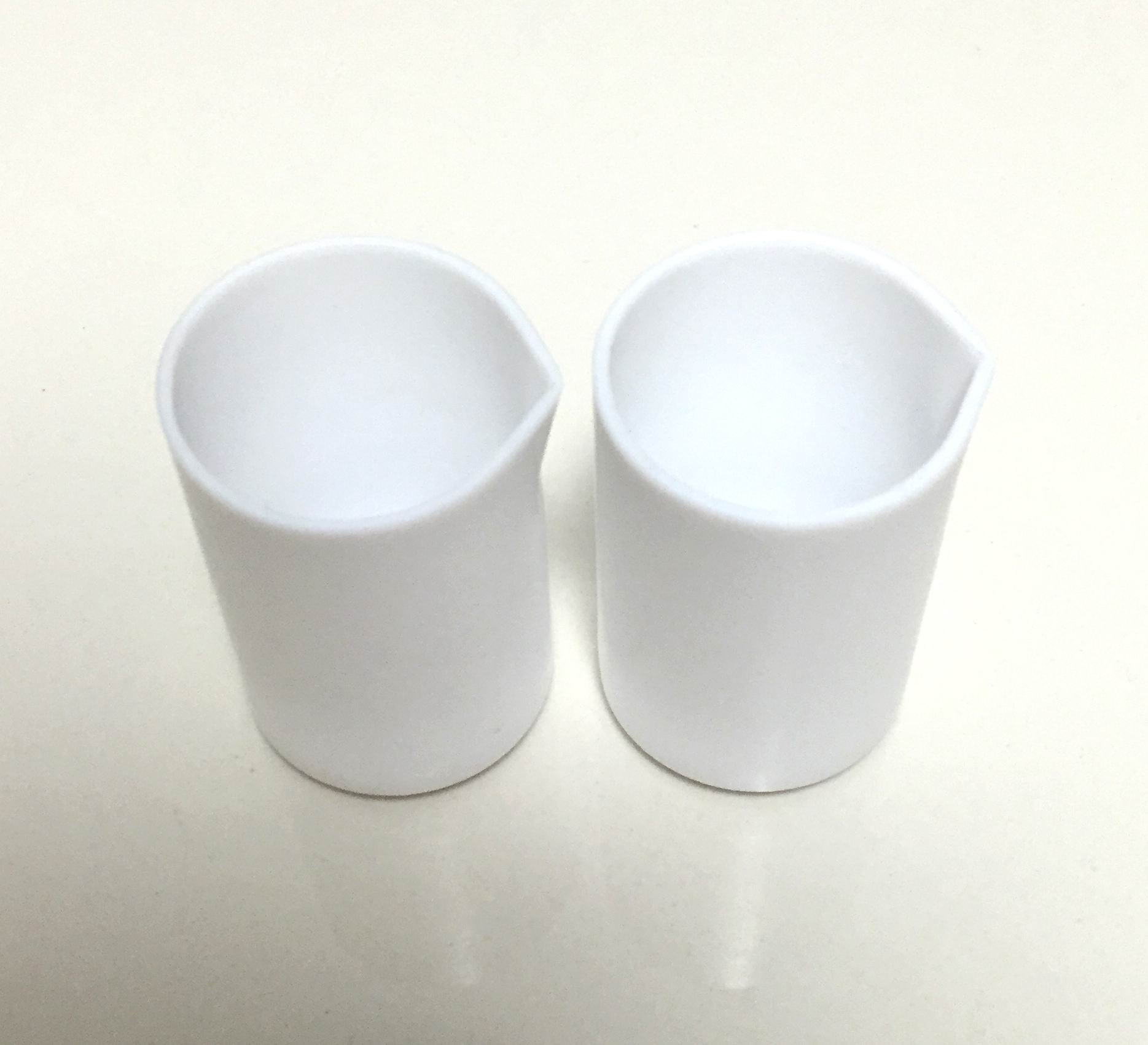 Set of 2 PTFE Teflon Beaker, 30 ml, Crucible, Cup, for Chemistry ...