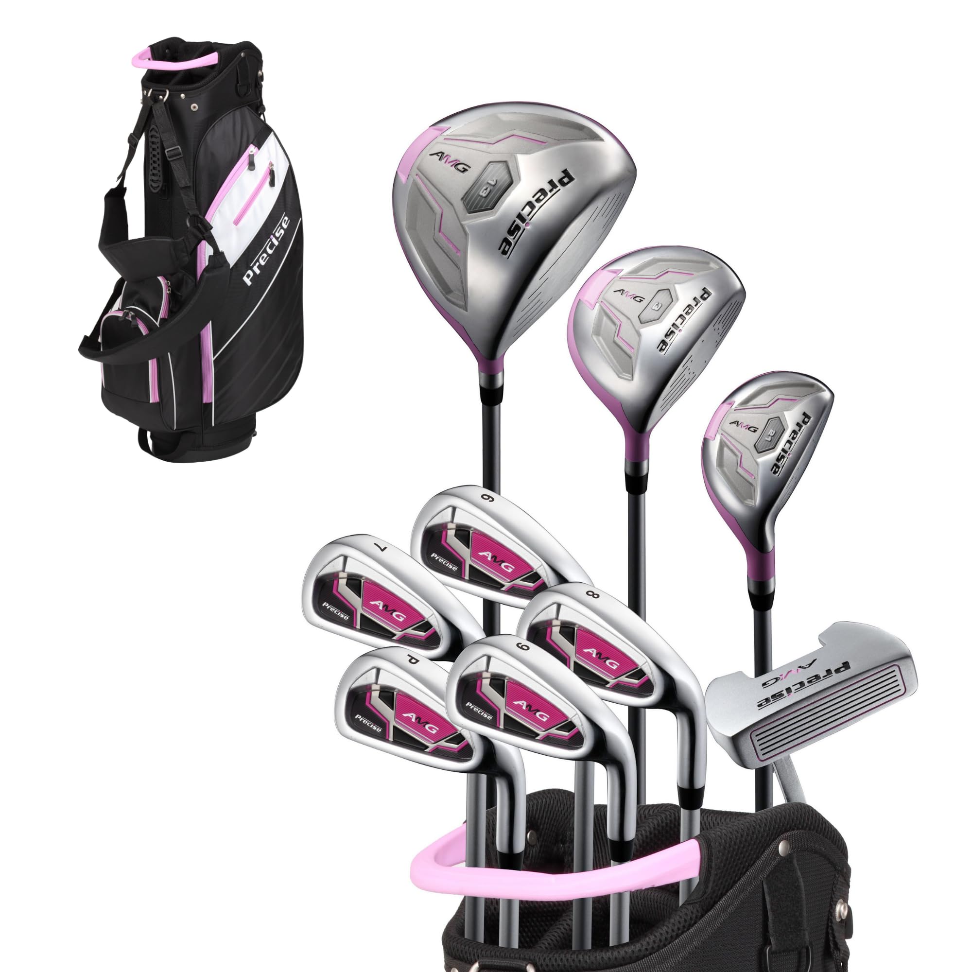 Snapklik.com : Precise AMG Complete Womens Golf Clubs Set, Includes ...