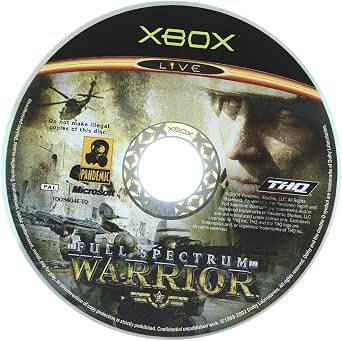 Full Spectrum Warrior (Xbox) : Amazon.ie: Videogames