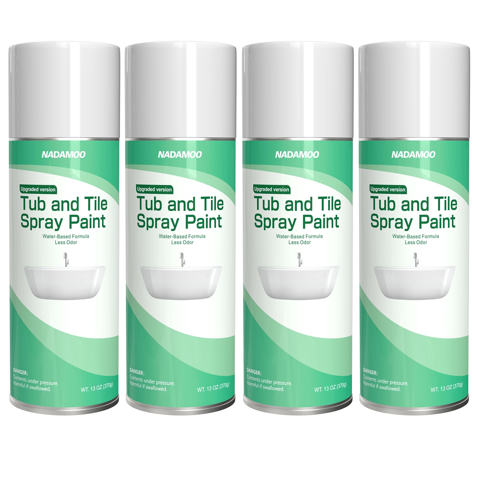 Amazon.com: NADAMOO Water-Based Tub and Tile Spray Paint, Less ...