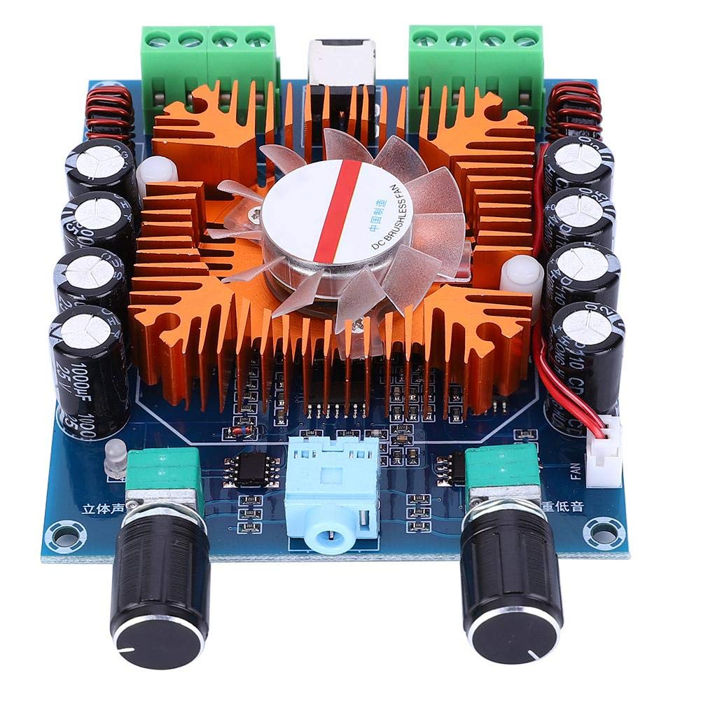 Digital Amplifier Board, XH-A372 4-Channel Output Power Amplifier Board ...