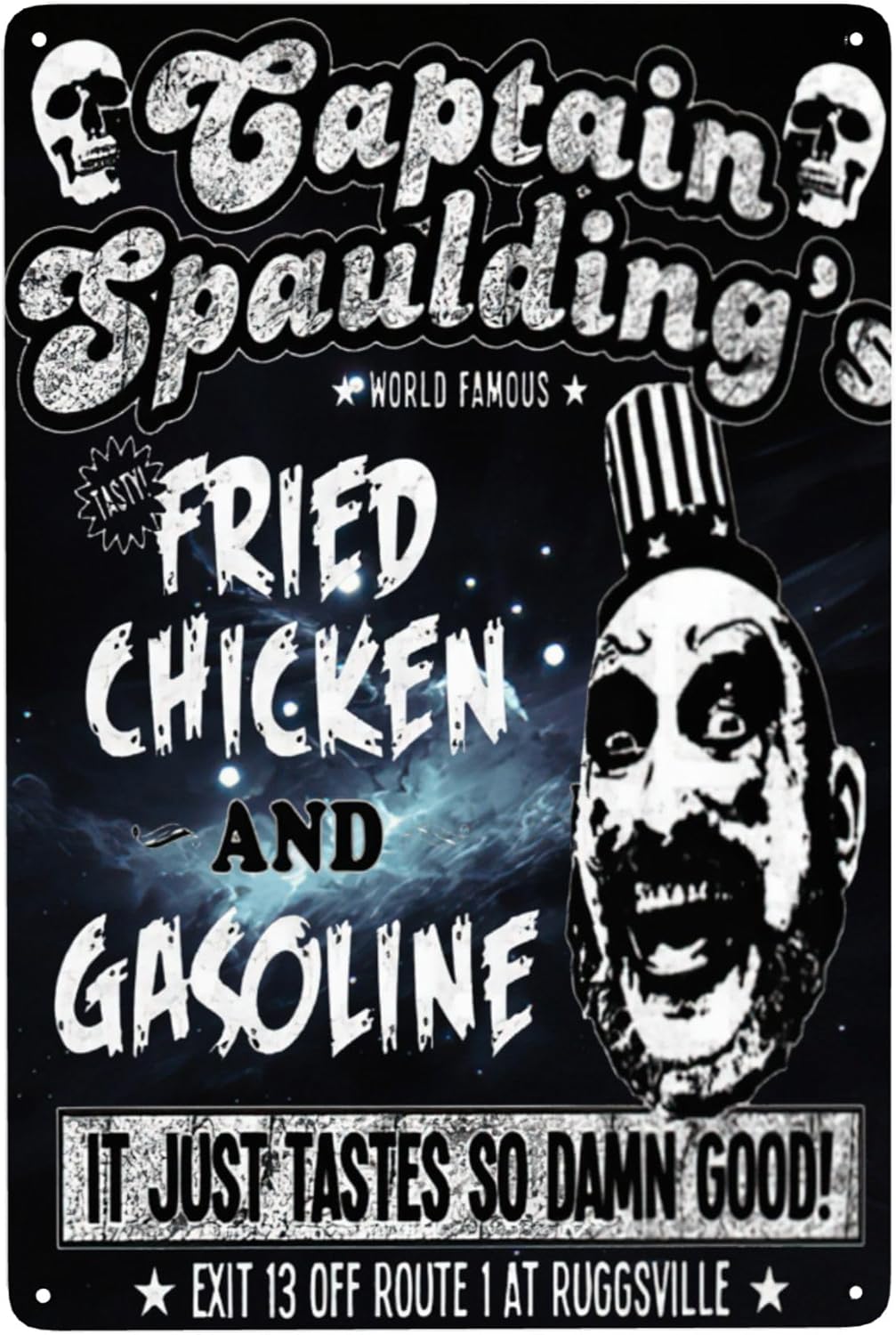 Amazon.com: CAURTY Captain Movie Spaulding Vintage Metal Sign Home ...