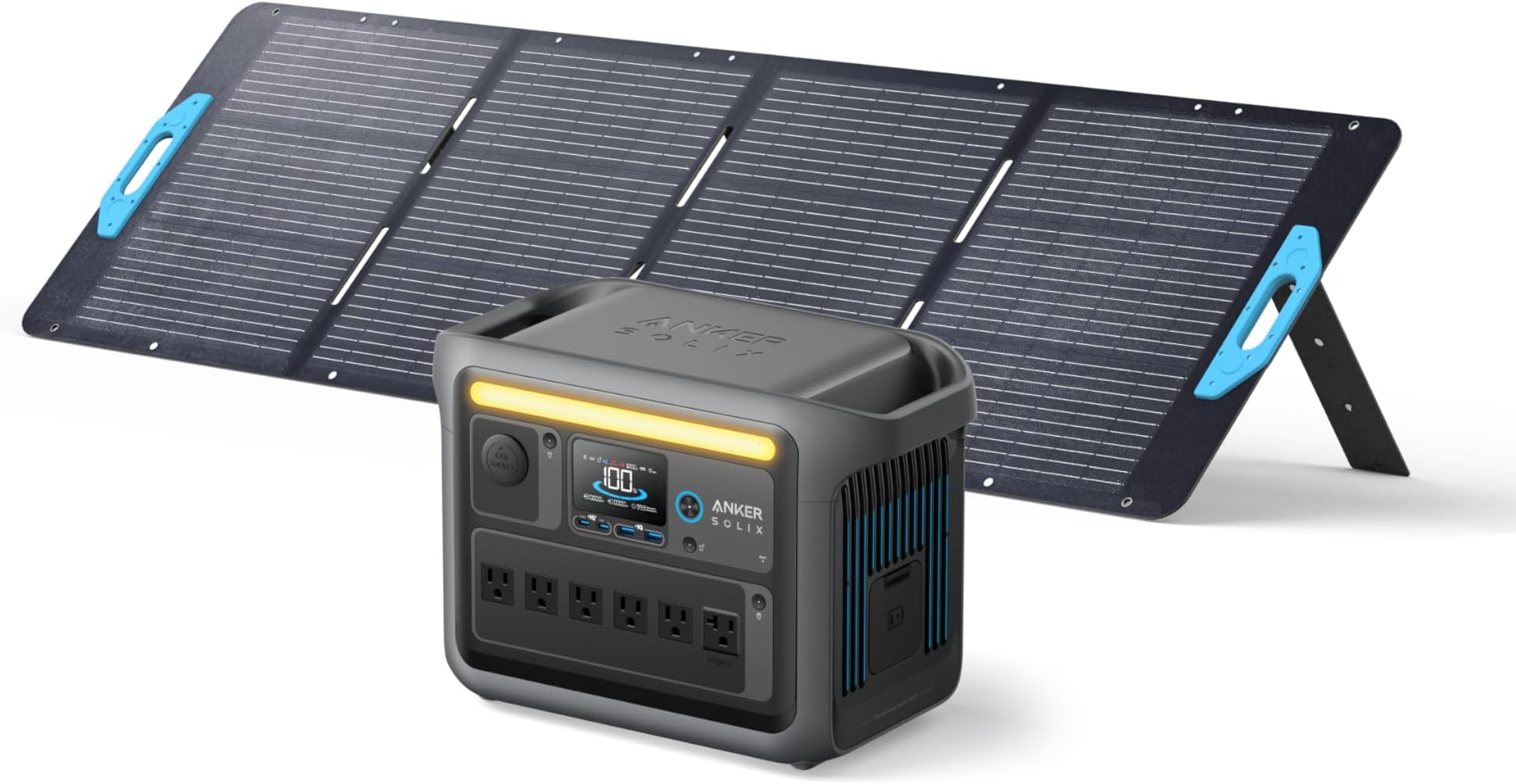 Amazon.com : Anker SOLIX C1000 Portable Power Station with 200W Solar ...