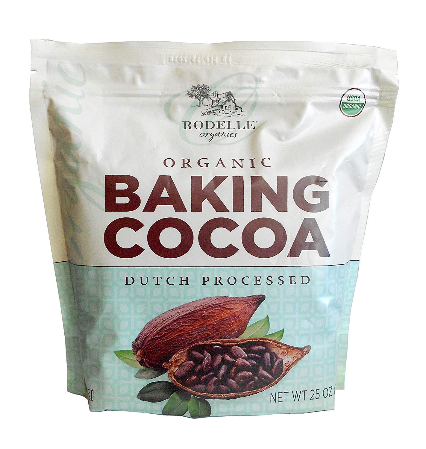 Amazon.com : Rodelle Organic Baking Cocoa Powder Dutch Processed 25 Oz ...