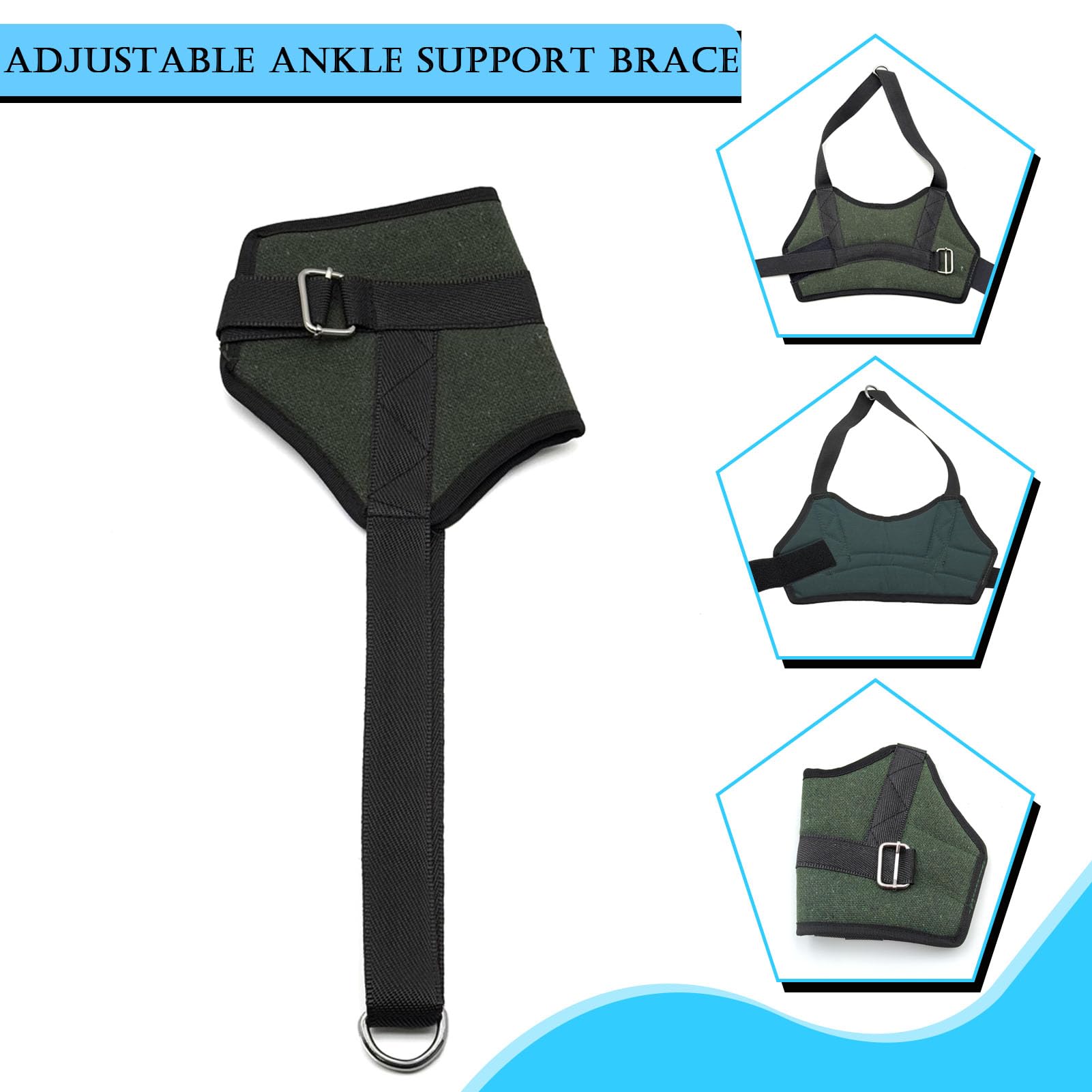 Snapklik.com : Home Ankle Fracture Traction Belt, Dislocation, Ankle ...