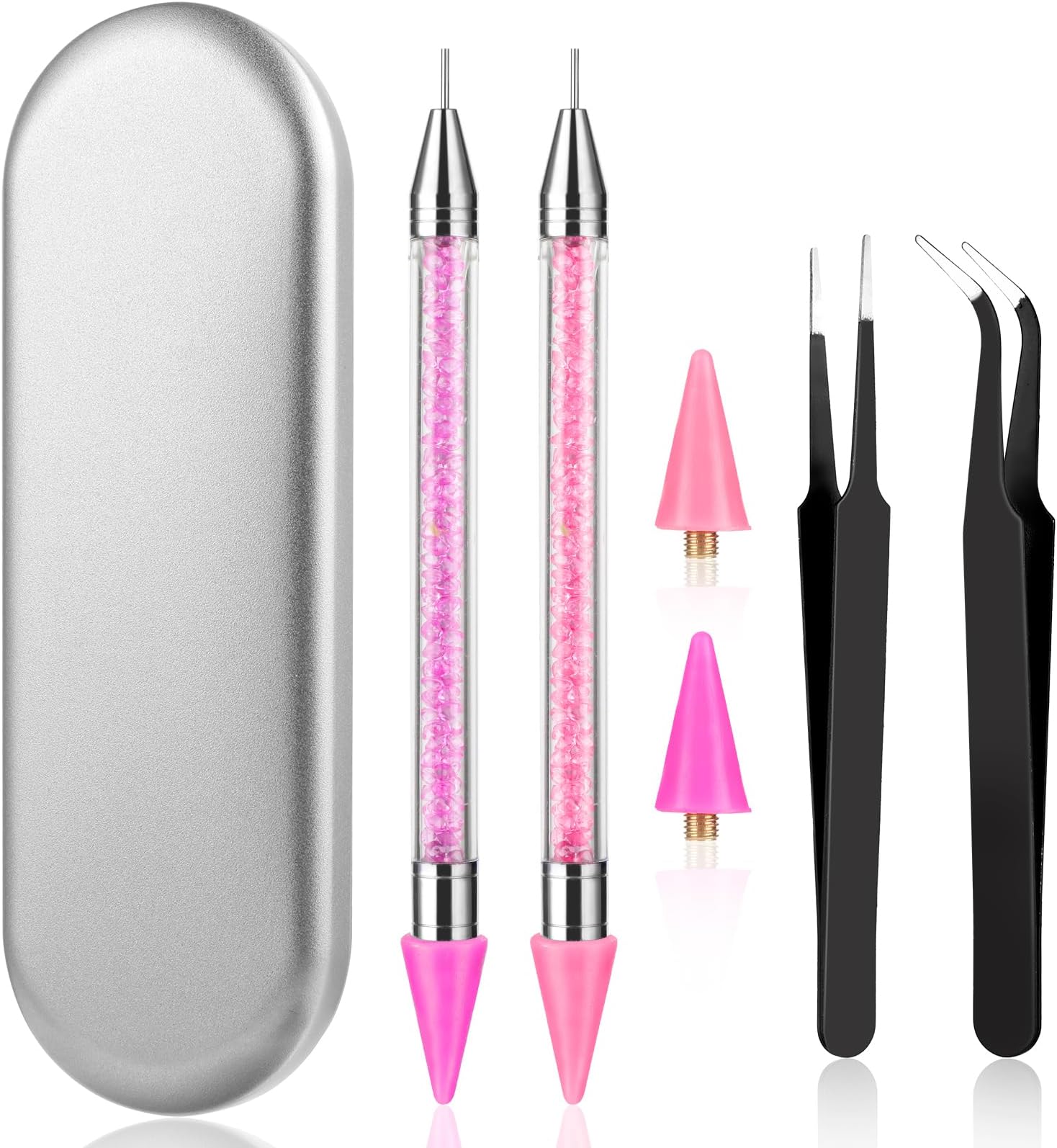 Amazon.com: Rhinestone Picker Tool,2 Pcs Rhinestones Diamond Painting ...