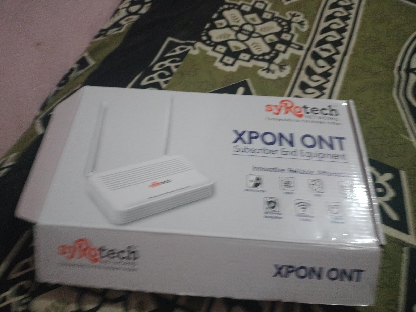 SYROTECH Single Band ONT with Voice SY-GPON-1110 WDONT,BSNL TEC ...
